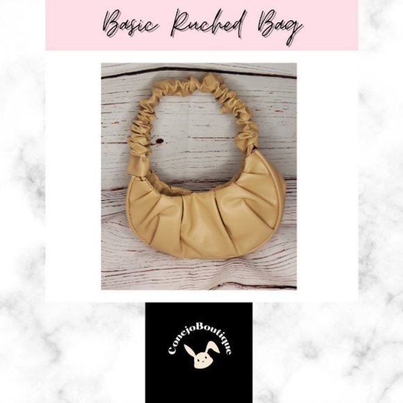 Bags | Basic Ruched Bag | Poshmark